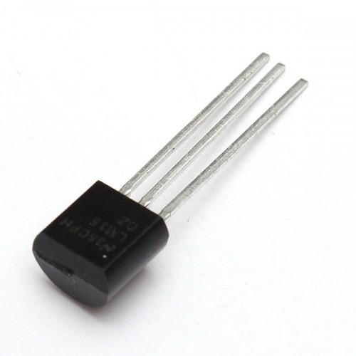 Temperature Sensor (LM35) - Roboticscomp