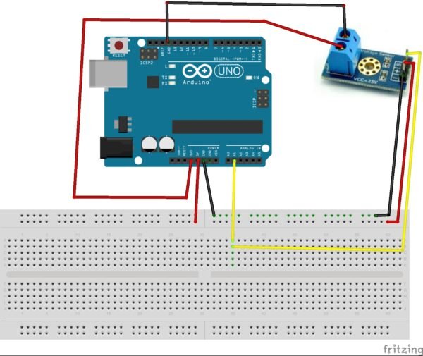 Voltage Detection Sensor Module 25v Roboticscomp 7970
