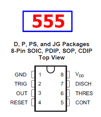 555 IC NE555L TIMER IC DIP - Roboticscomp